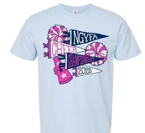 NGYFA CheerBowl 2025 T-Shirt | Madison County Raiders